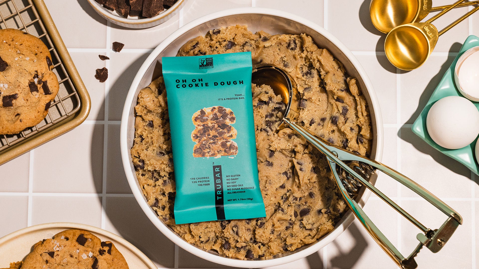 TRUBAR Protein Bars - Plant-Based All-Natural Ingredients - TRUBRANDS
