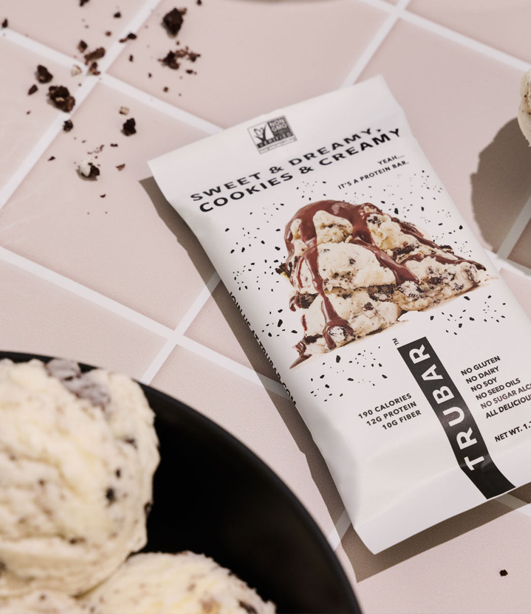 TRUBAR Protein Bars - Plant-Based All-Natural Ingredients - TRUBRANDS