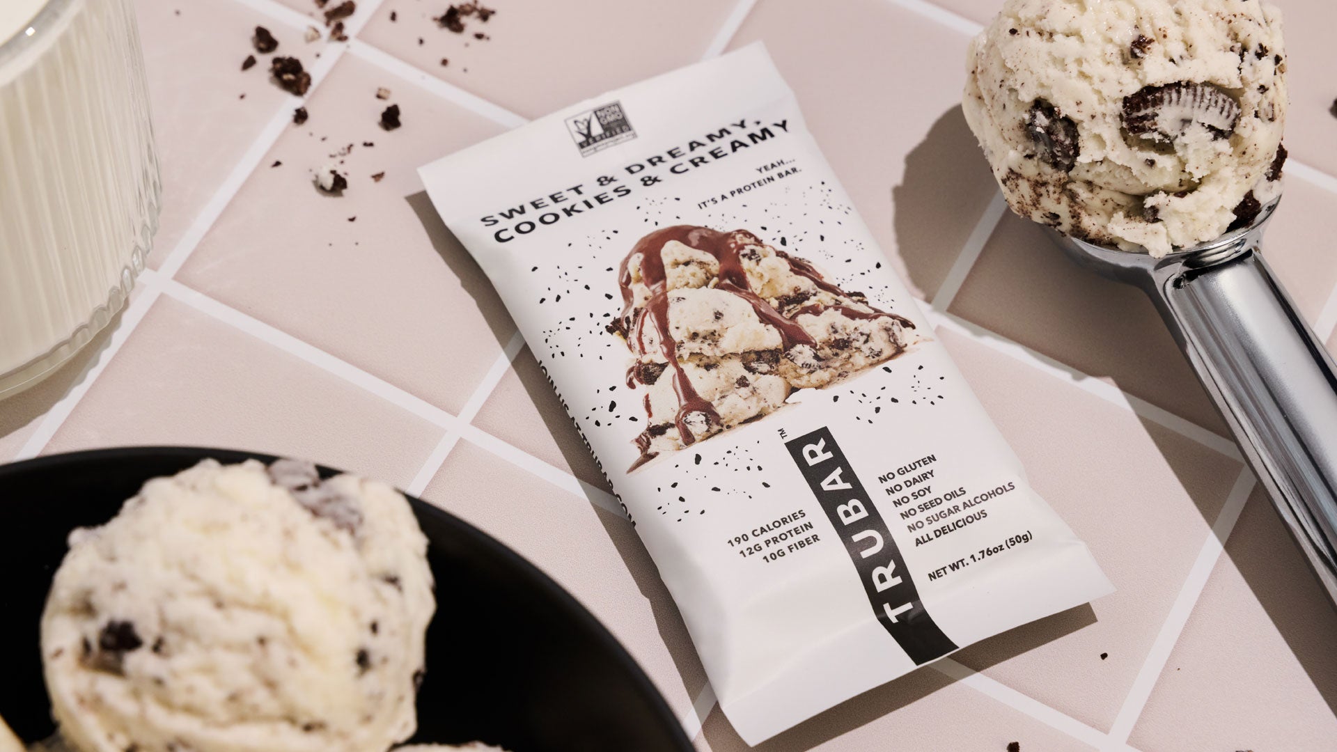 TRUBAR Protein Bars - Plant-Based All-Natural Ingredients - TRUBRANDS