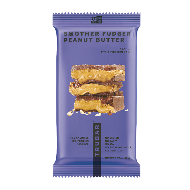 Smother-Fudger Peanut Butter TRU Women Nutrition and Protein Bar ...